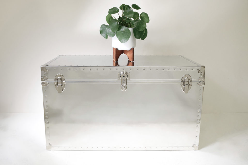 44" Jumbo Metal Covered Trunk - Biltmore Trunk | Trunk Chest | Storage ...